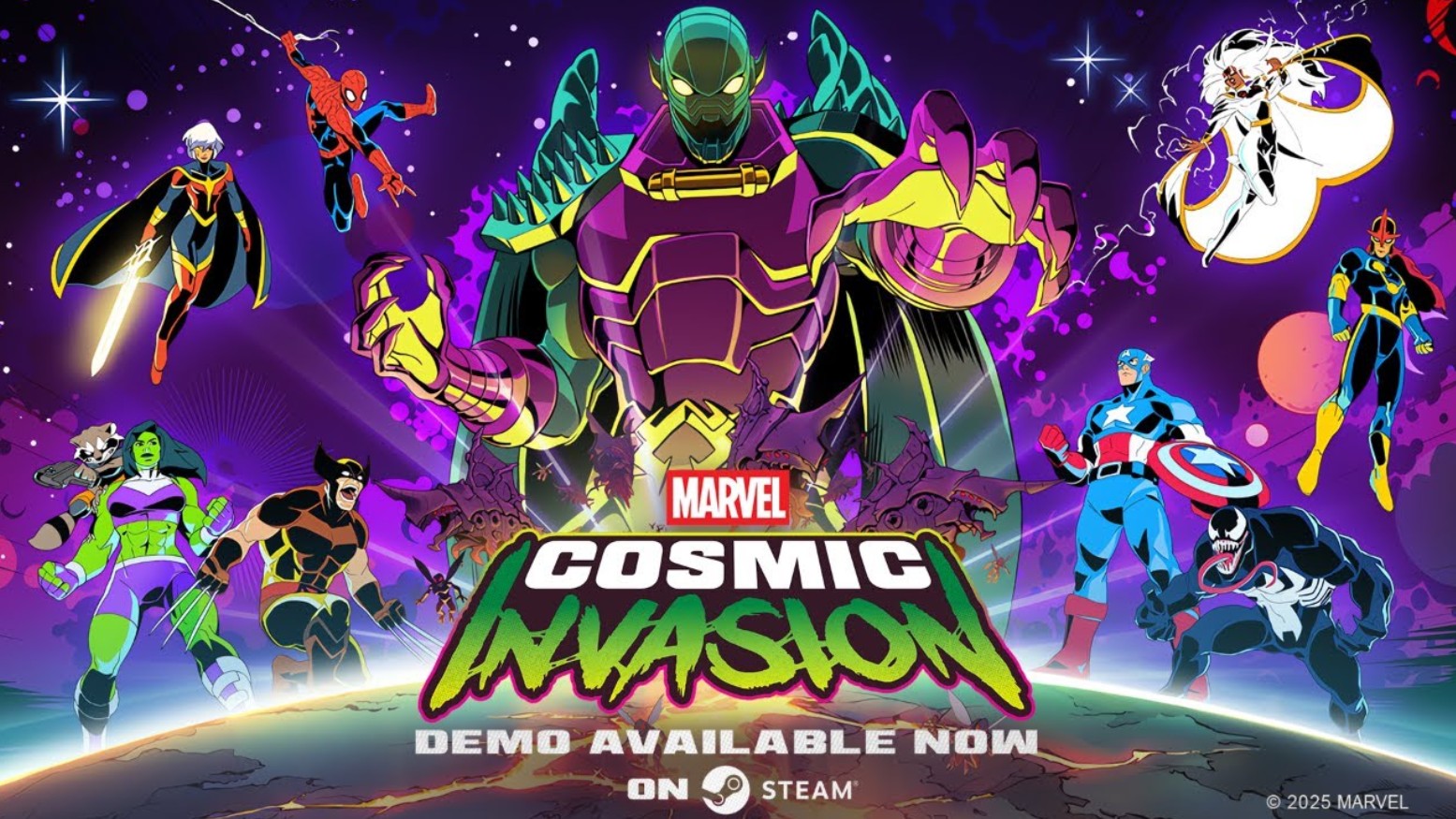 Marvel Cosmic Invasion: French-Style Beat 'Em Up by Dotemu | recalbox.com