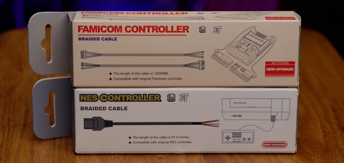 New controller cables for your NES / Famicom | recalbox.com