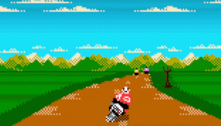 Hero GP: a racing game for Game Boy Color | recalbox.com