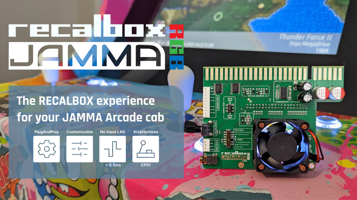 Recalbox RGB JAMMA 2 | recalbox.com